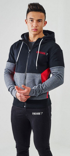 GymShark Fit Frontier Thermal Hoodie RED | L | 3214-24 GymShark Fit Frontier Thermal Hoodie RED | L | 3214-24